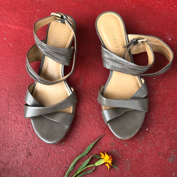 Talbots | Shoes | Talbots Womens Platforms Sandals 85 M | Poshmark
